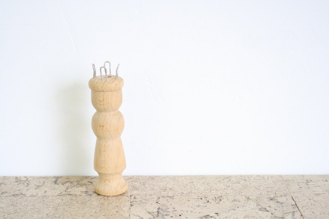 Vintage Wooden Knitting Nancy, French Knitting Spool, Punnikpopje. - Etsy