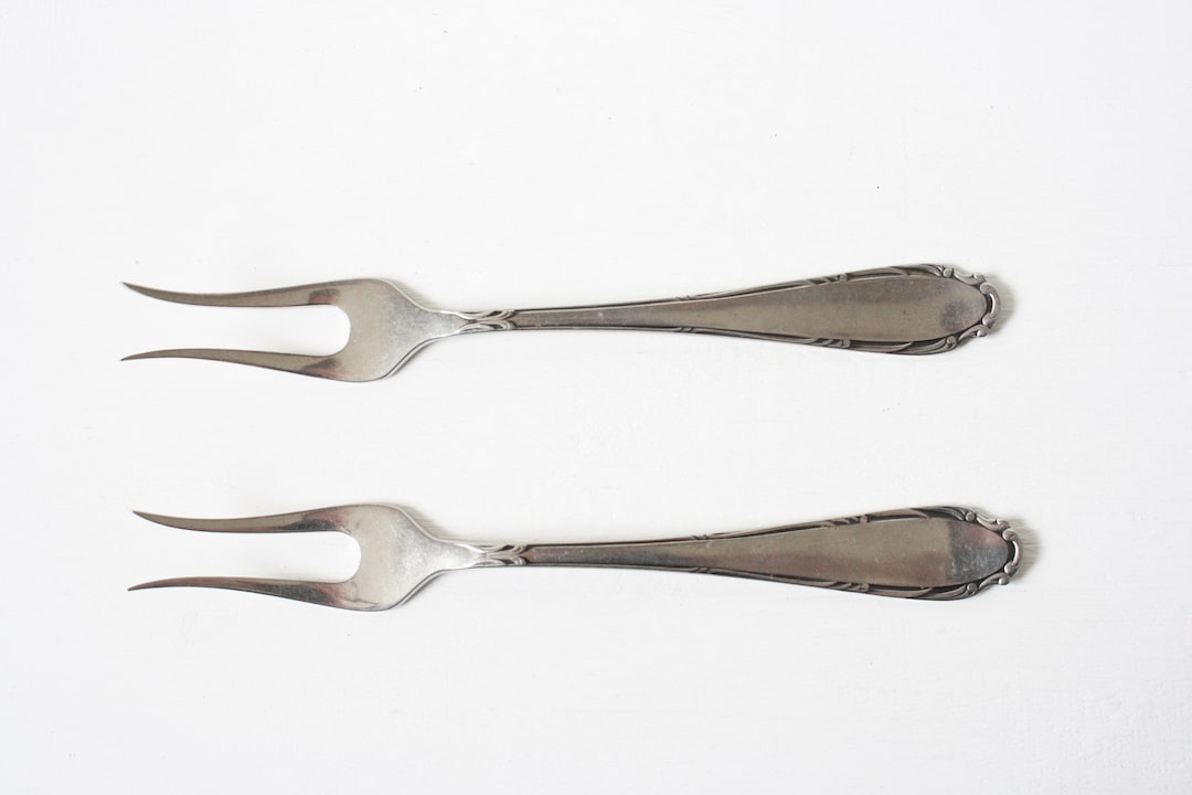 Vintage Gero Zilmeta Meat Forks Model 517 Design by Georg Nilsson From ...