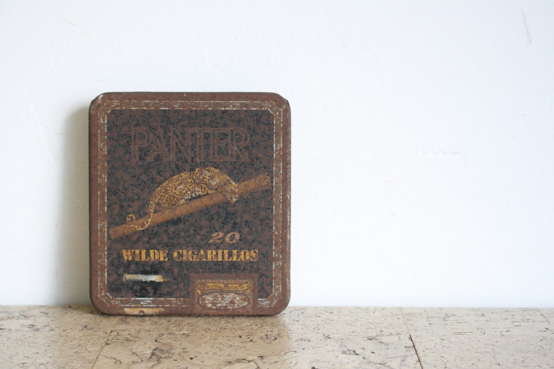 Vintage Cigarillos Case From Panter From the Seventies - Etsy