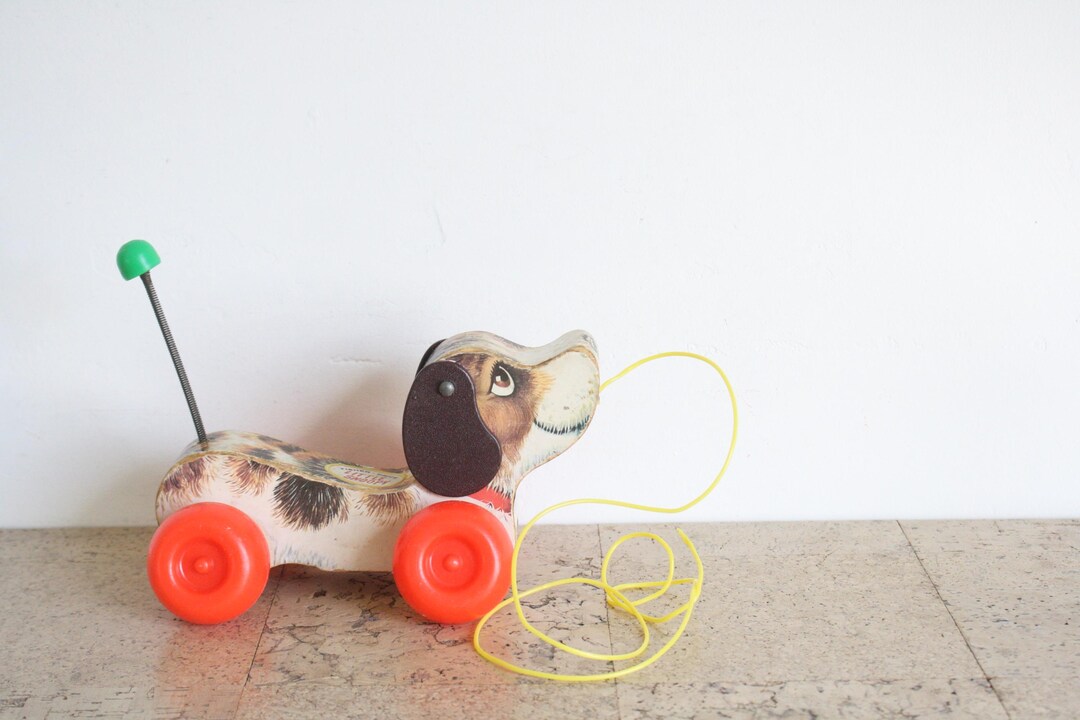 Vintage Fisher Price Snoopy Pull Toy From the Sixties - Etsy UK