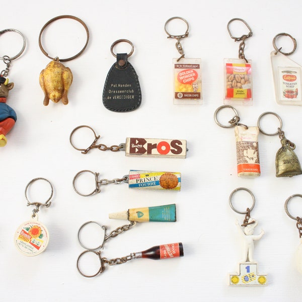 Vintage Keychain - Etsy