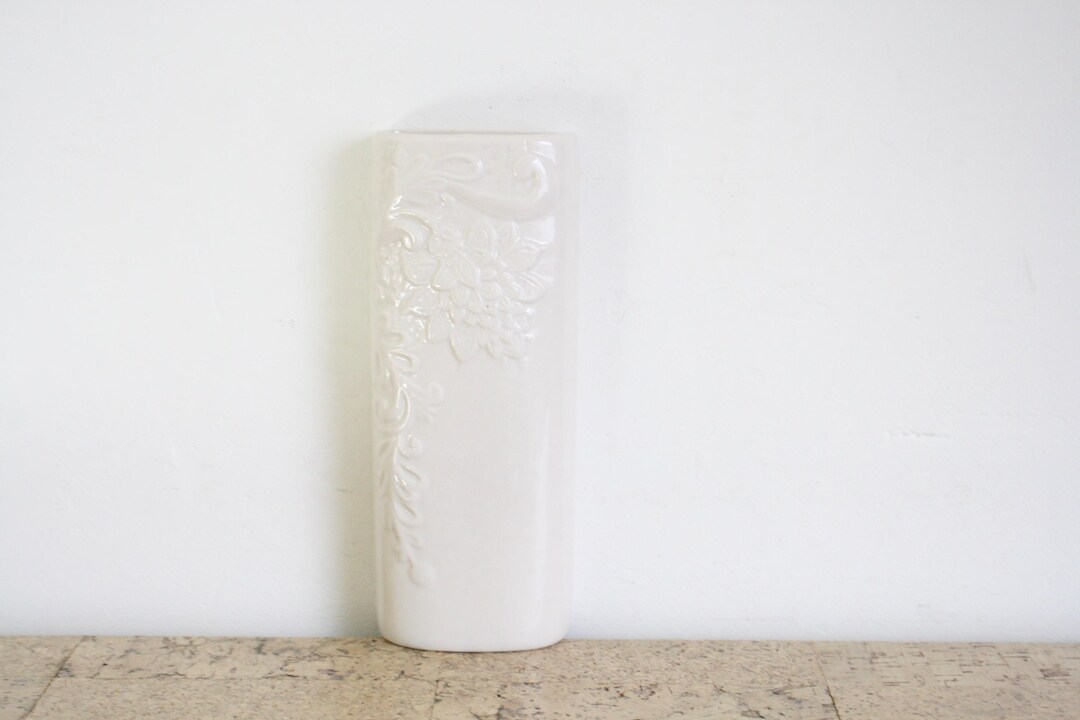 Vintage off White Radiator Tray or Humidifier With Floral Decor From ...
