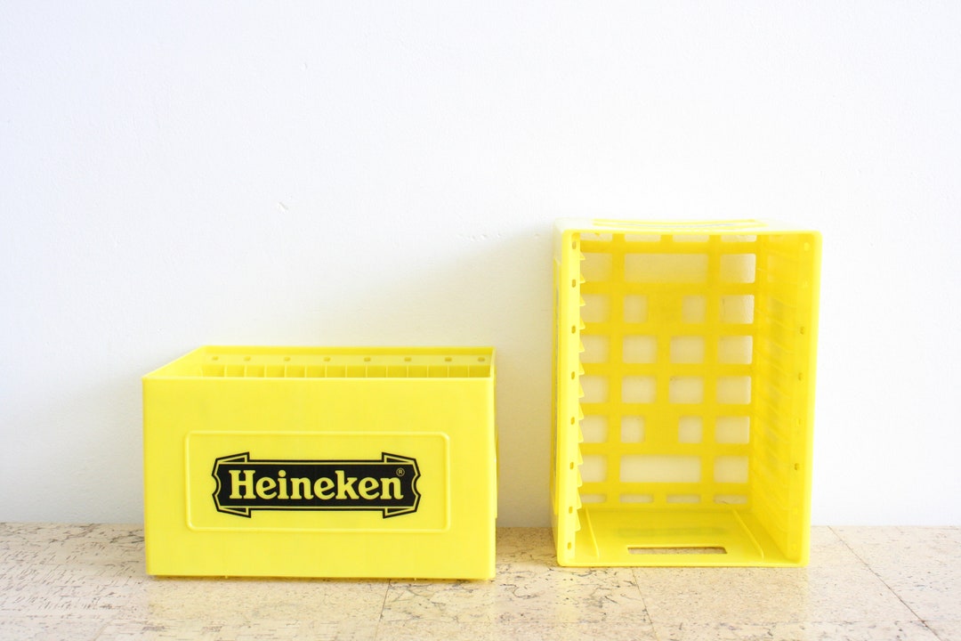 Set of Two Vintage Dutch Heineken Beer Case CD Racks From the Nineties ...