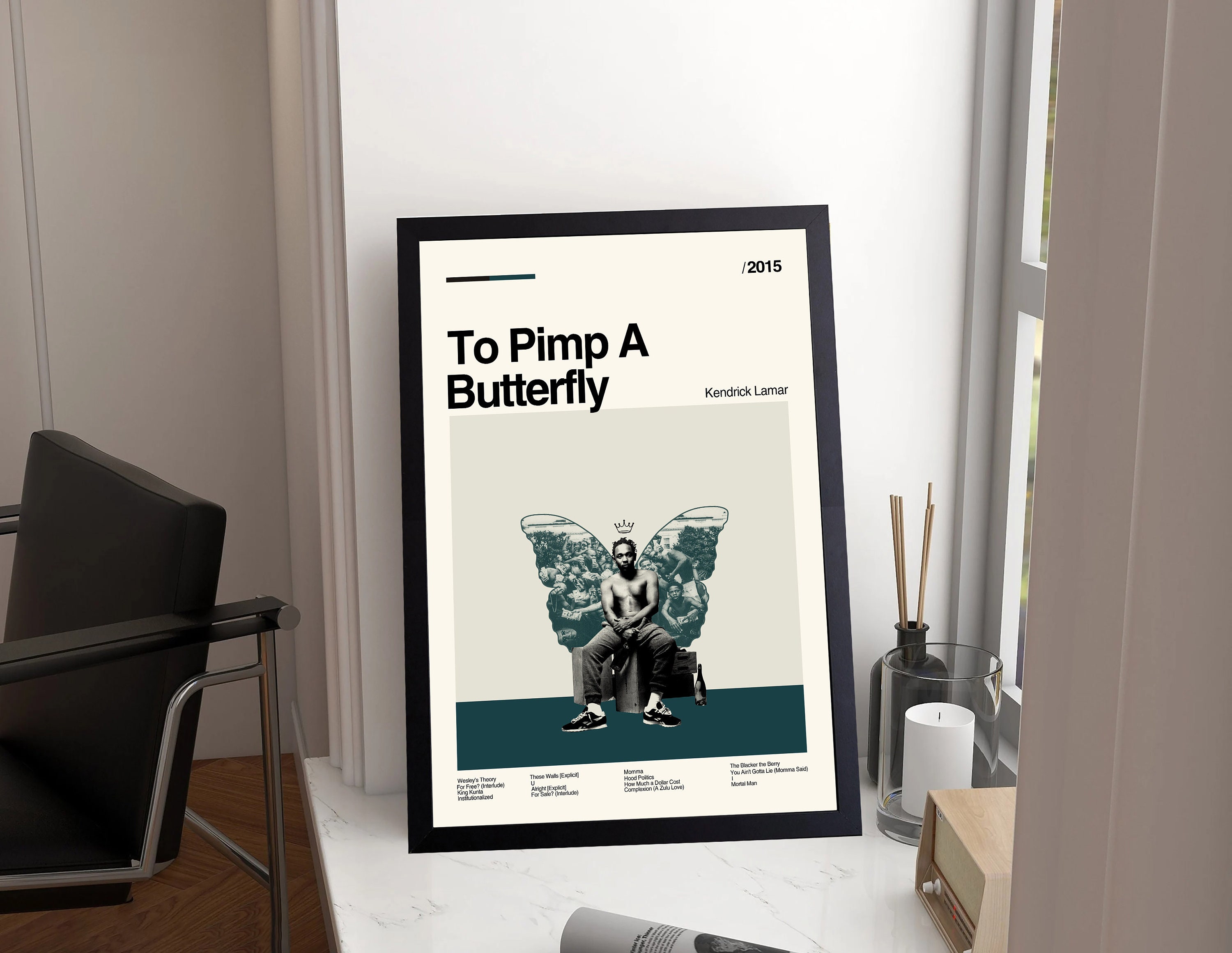 Kendrick Lamar - To Pimp A Butterfly Poster sold by Pavlov Evgeniy ...