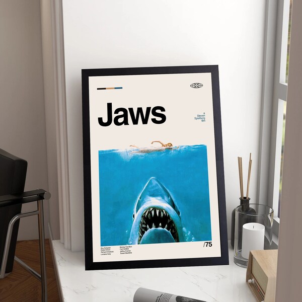 Jaws Poster - Etsy
