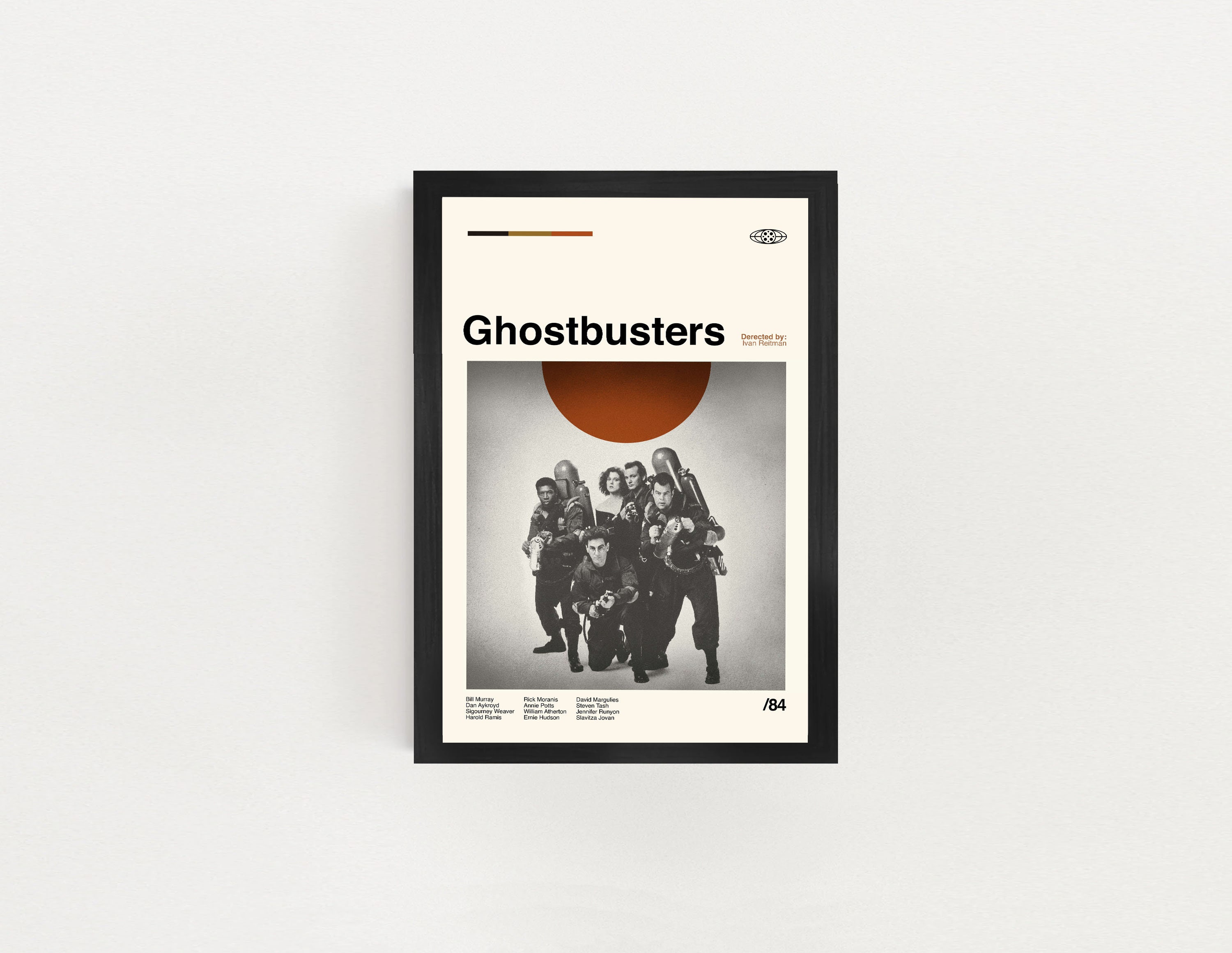 Ghostbusters Retro Movie Poster, Ghostbusters Poster sold by Borislava ...