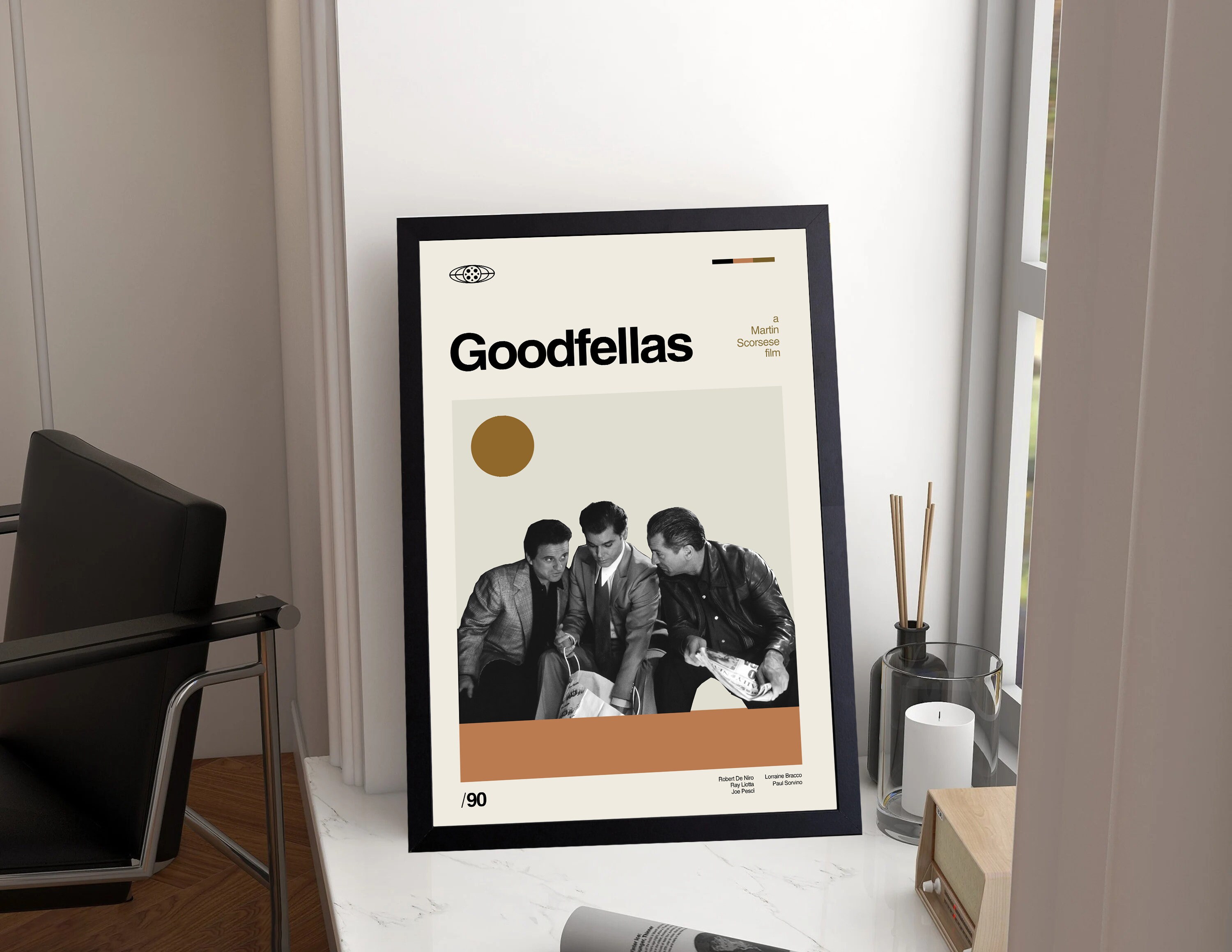 Goodfellas Movie Poster, Goodfellas Poster, Movie Poster, Minimalist ...