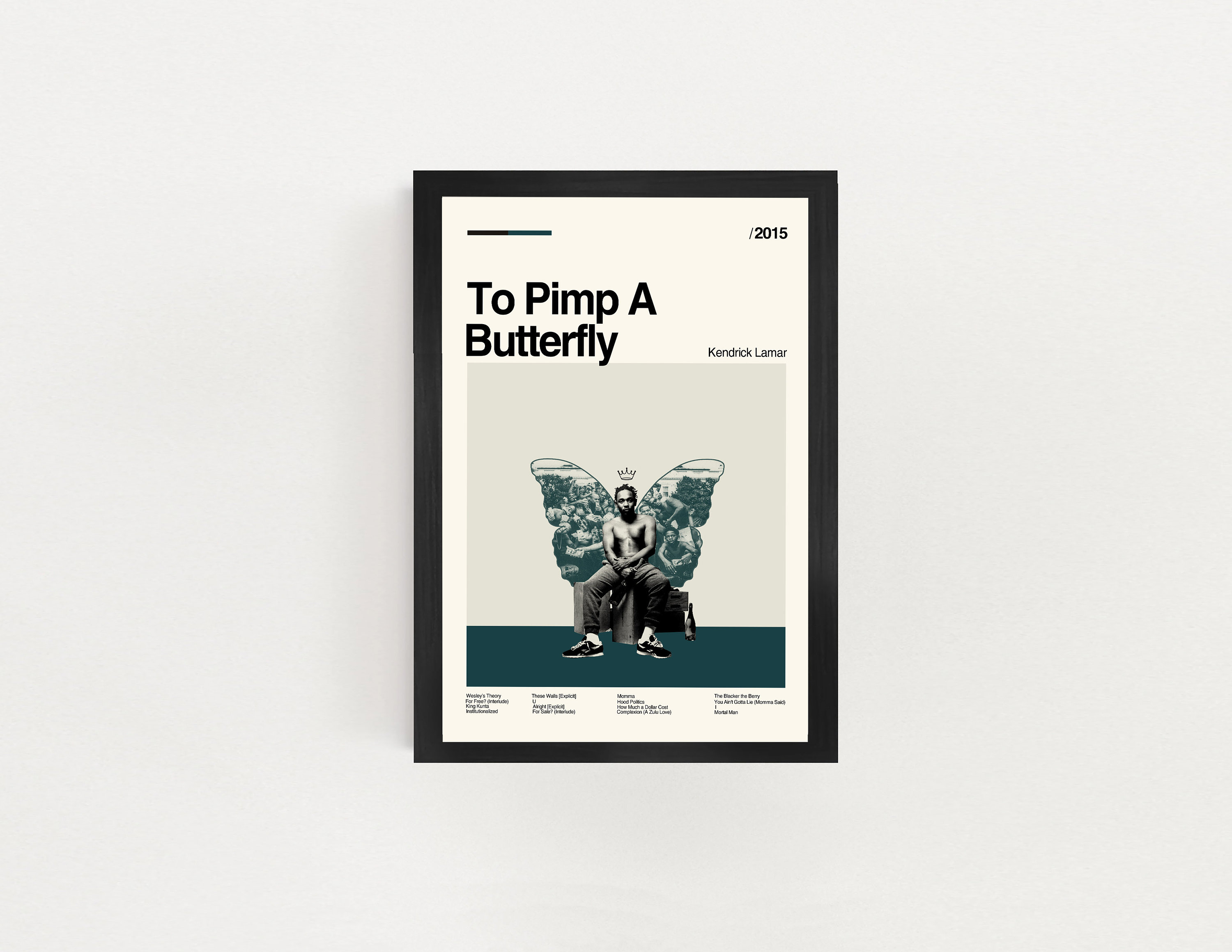 Kendrick Lamar - To Pimp A Butterfly Poster sold by Pavlov Evgeniy ...