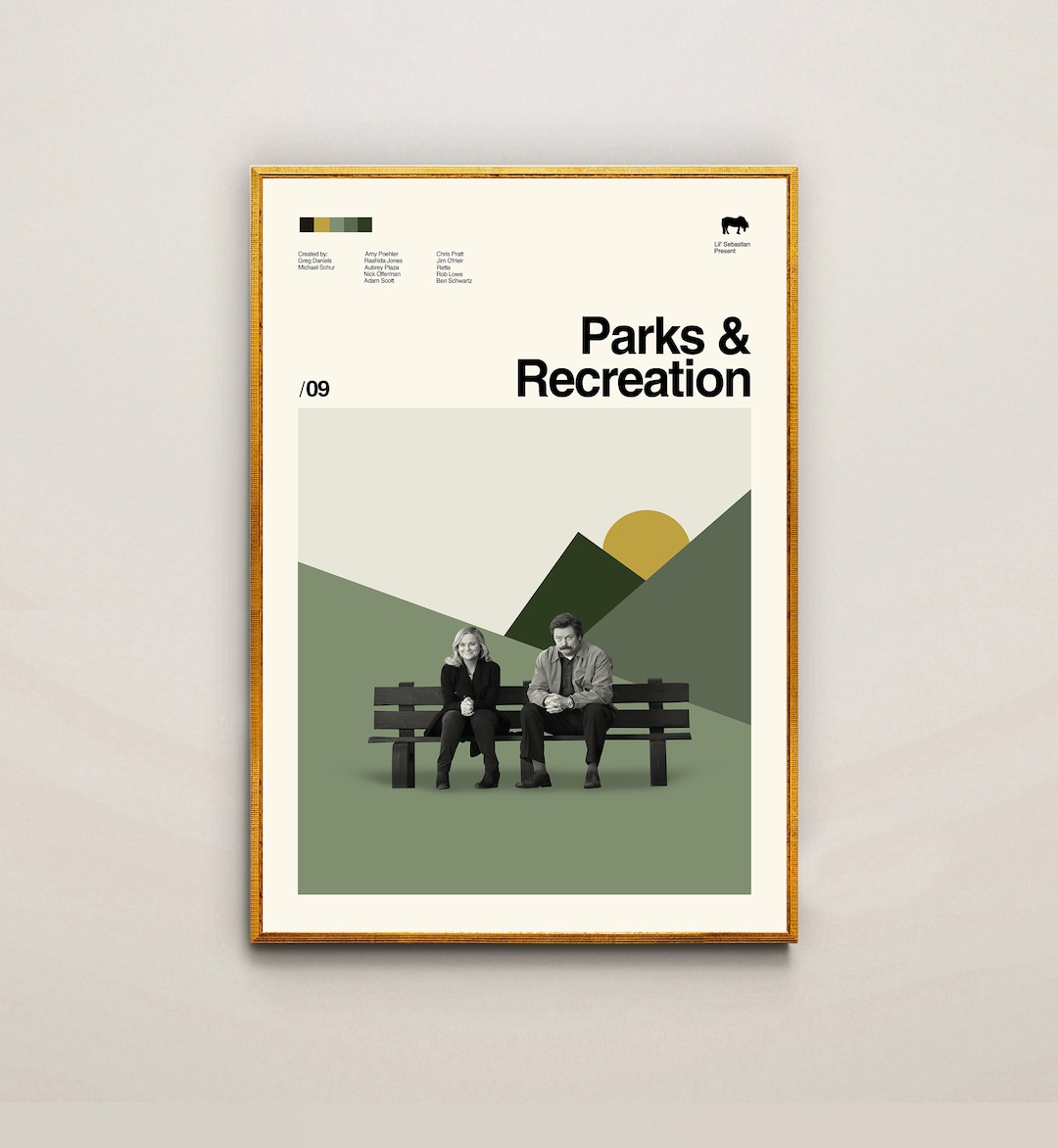 Parks & Rec Poster Greg Daniels Movie Poster Minimalist - Etsy