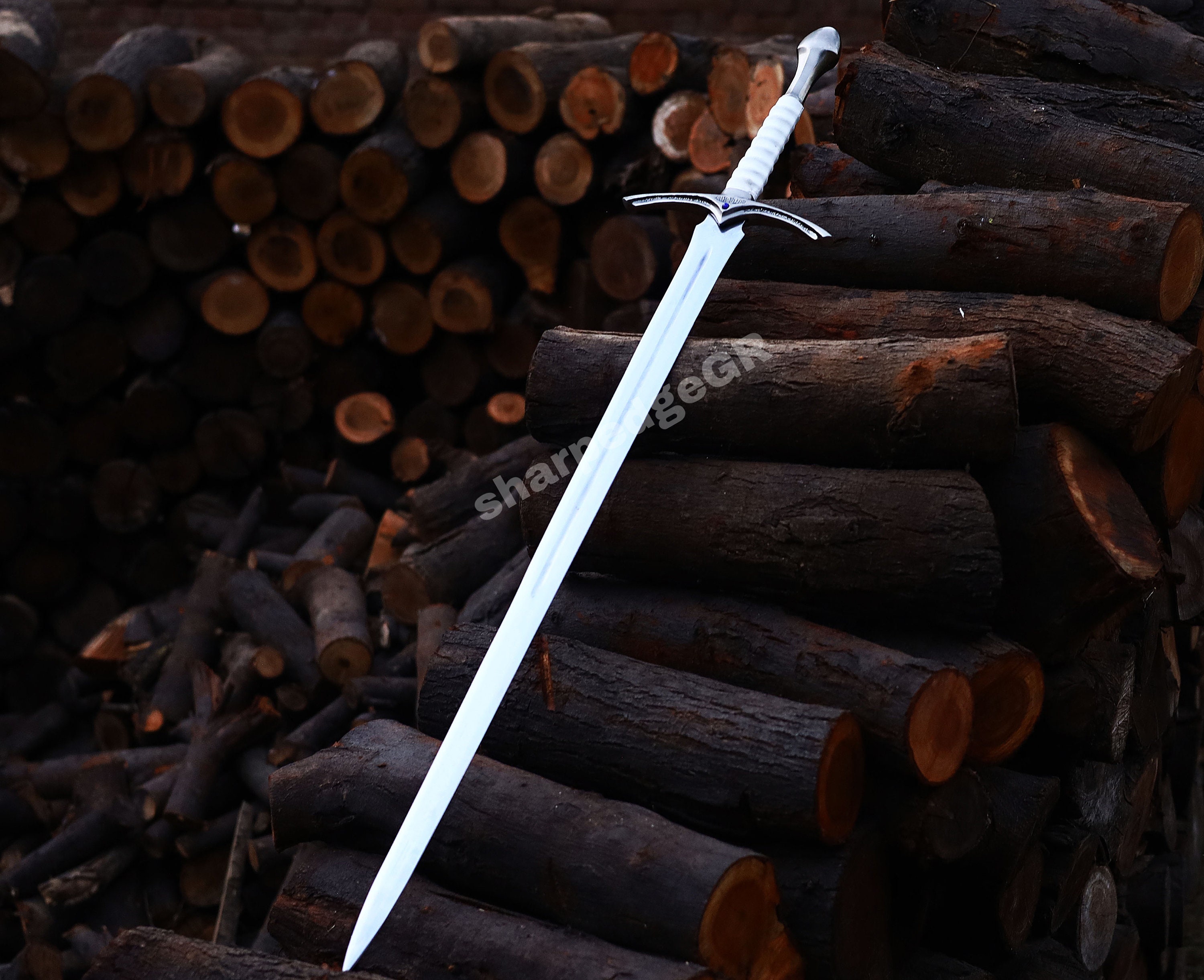 Handmade Glamdring Sword of Gandalf Lords of the Ring Elvenking Long ...