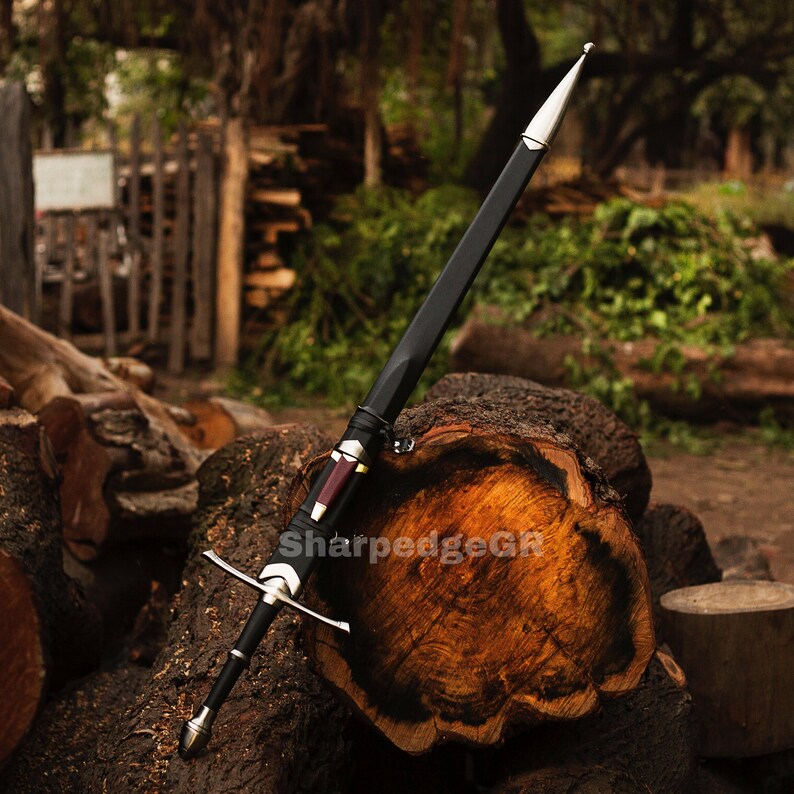 Lord of the Rings Aragorns Ranger Replica Sword of Strider Handmade ...