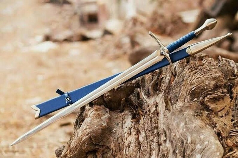 Handmade Glamdring Sword of Gandalf Lords of the Ring Elvenking Long ...