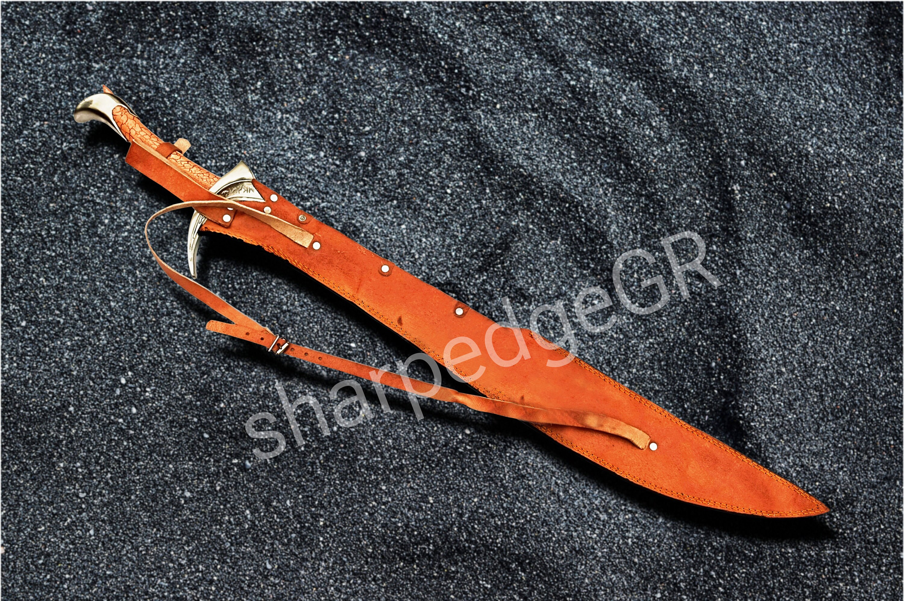 Hobbit Orcrist Sword Handmade Replica Sword Custom Engraved Sword of ...