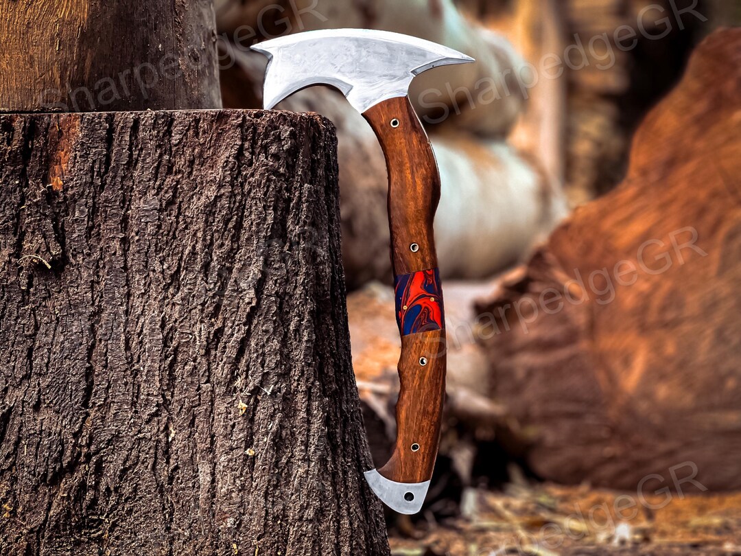Throwing Axe Head, Tomahawk Axe for Camping Personalized Gift for Men ...