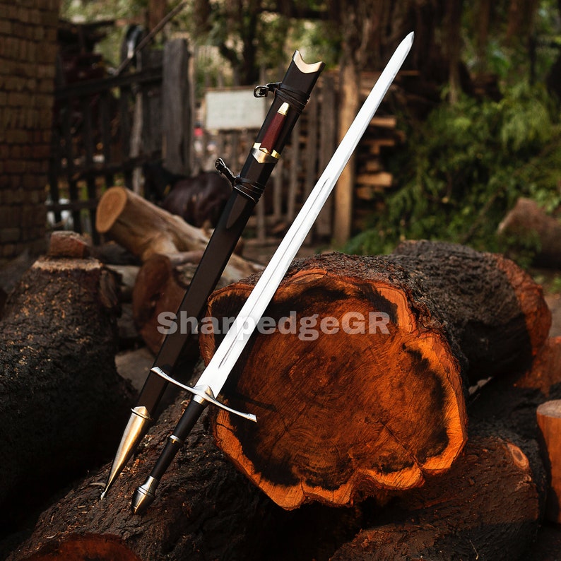 Lord of the Rings Aragorns Ranger Replica Sword of Strider Handmade ...