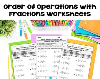 Factors and Factor Pairs Worksheets Differentiated - Etsy