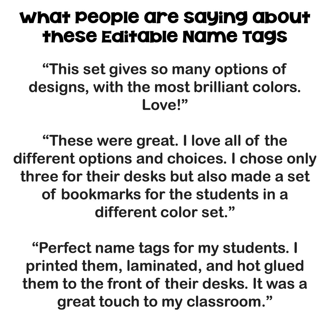 Editable Name Tags and Desk Plates in Pastel Colors - Etsy