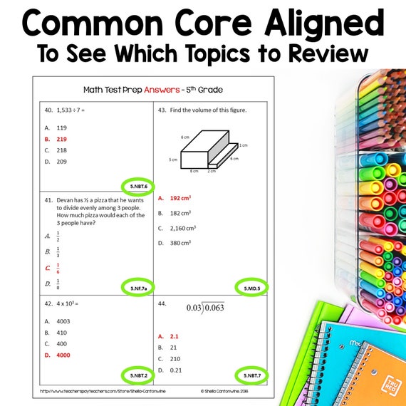 5th Grade Math Review