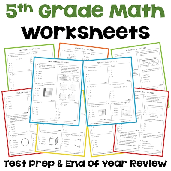 5th Grade Math Review