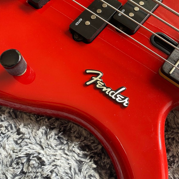 Fender Logo Metal Sticker - Etsy