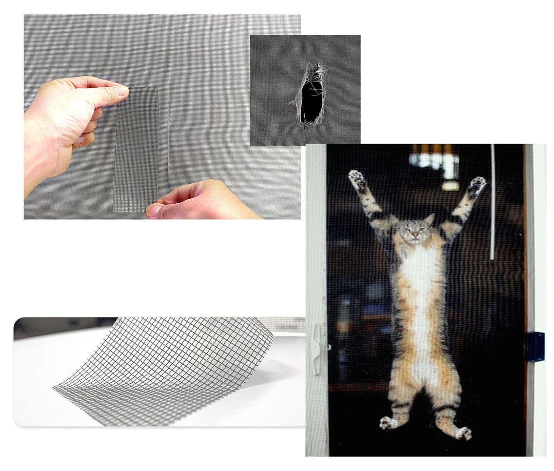 Screen Door Window Repair Kit Patches House Repair Handyman Kit SR4 - Etsy