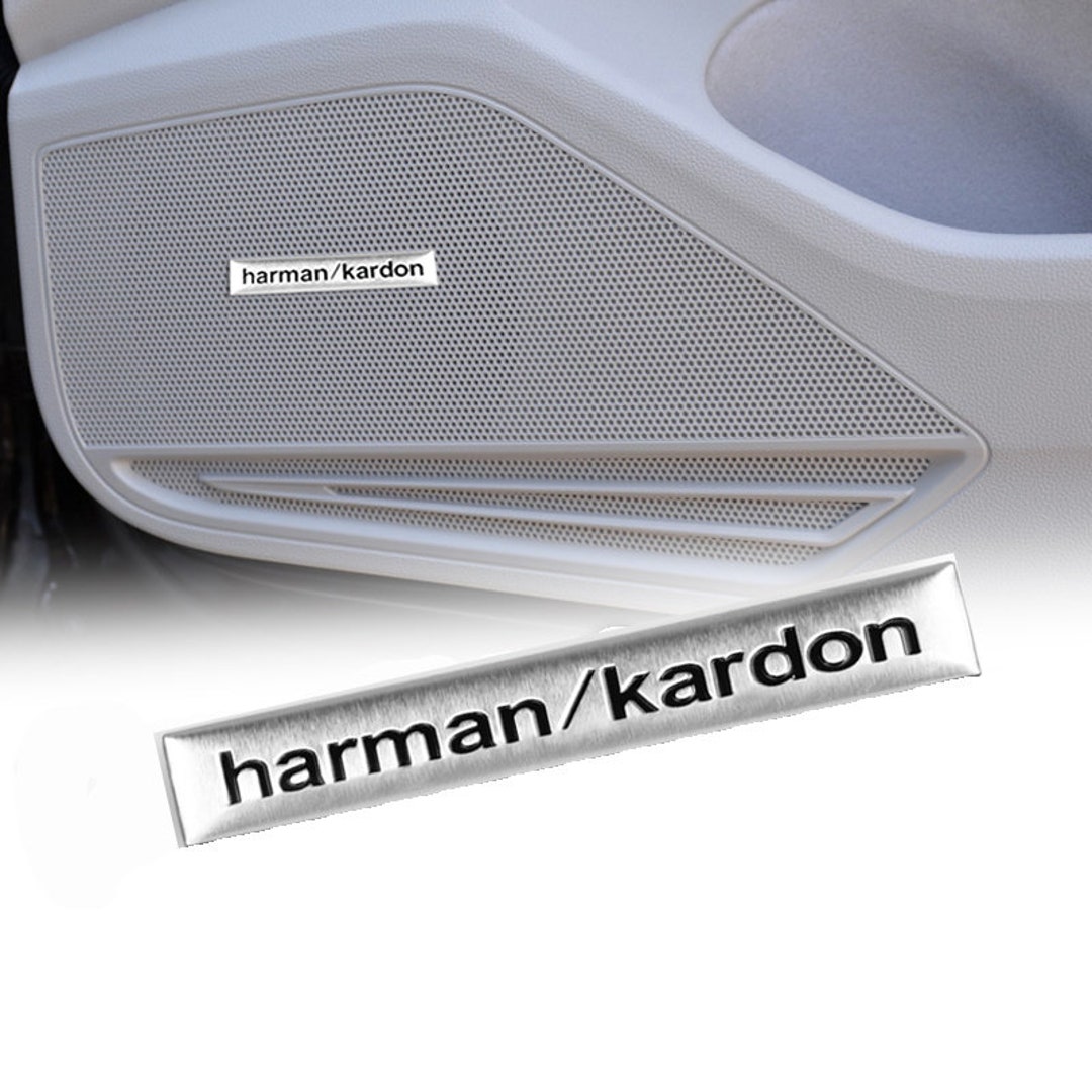 Harman Kardon Car Badge Emblem Auto Logo Decal Aluminum Metal Cut Logo ...