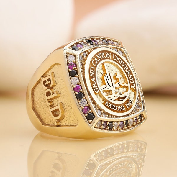 University Ring - Etsy