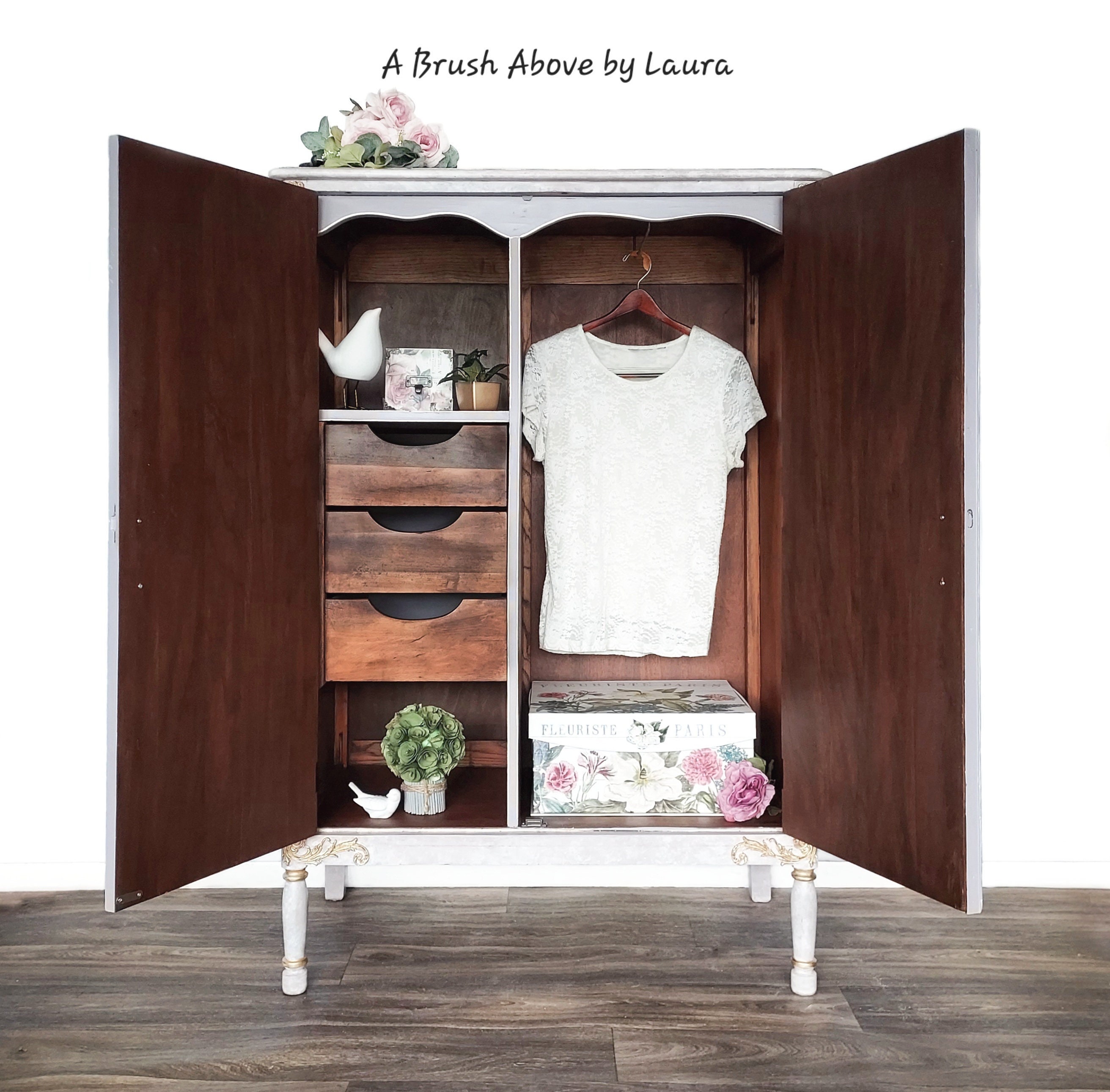 Chifforobe, Wardrobe, Armoire Cabinet Vintage - Etsy