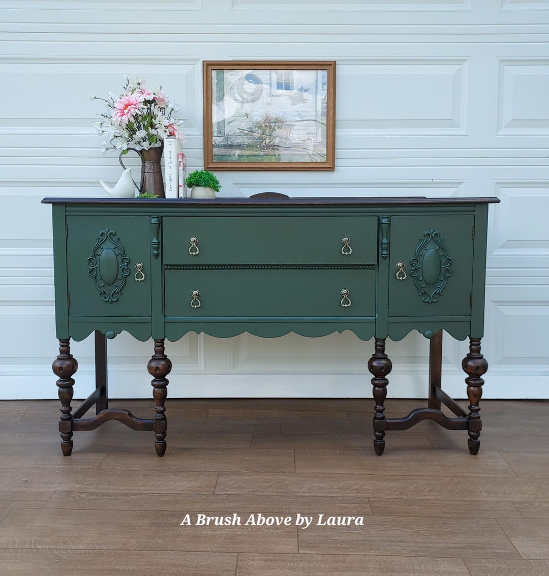 CUSTOM Painted Buffets- This is a Work Sample and NOT for Sale - Etsy