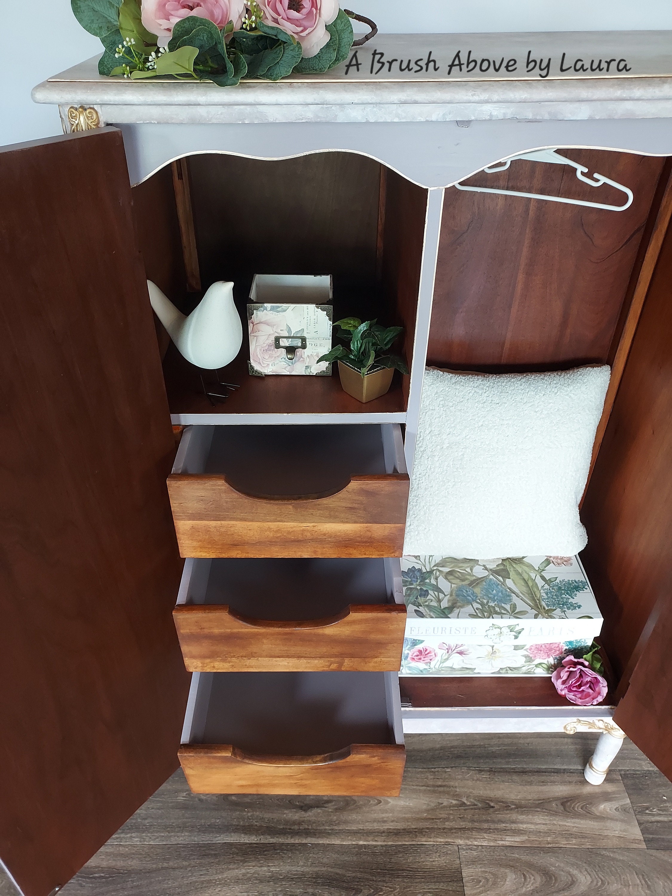 Chifforobe, Wardrobe, Armoire Cabinet Vintage - Etsy