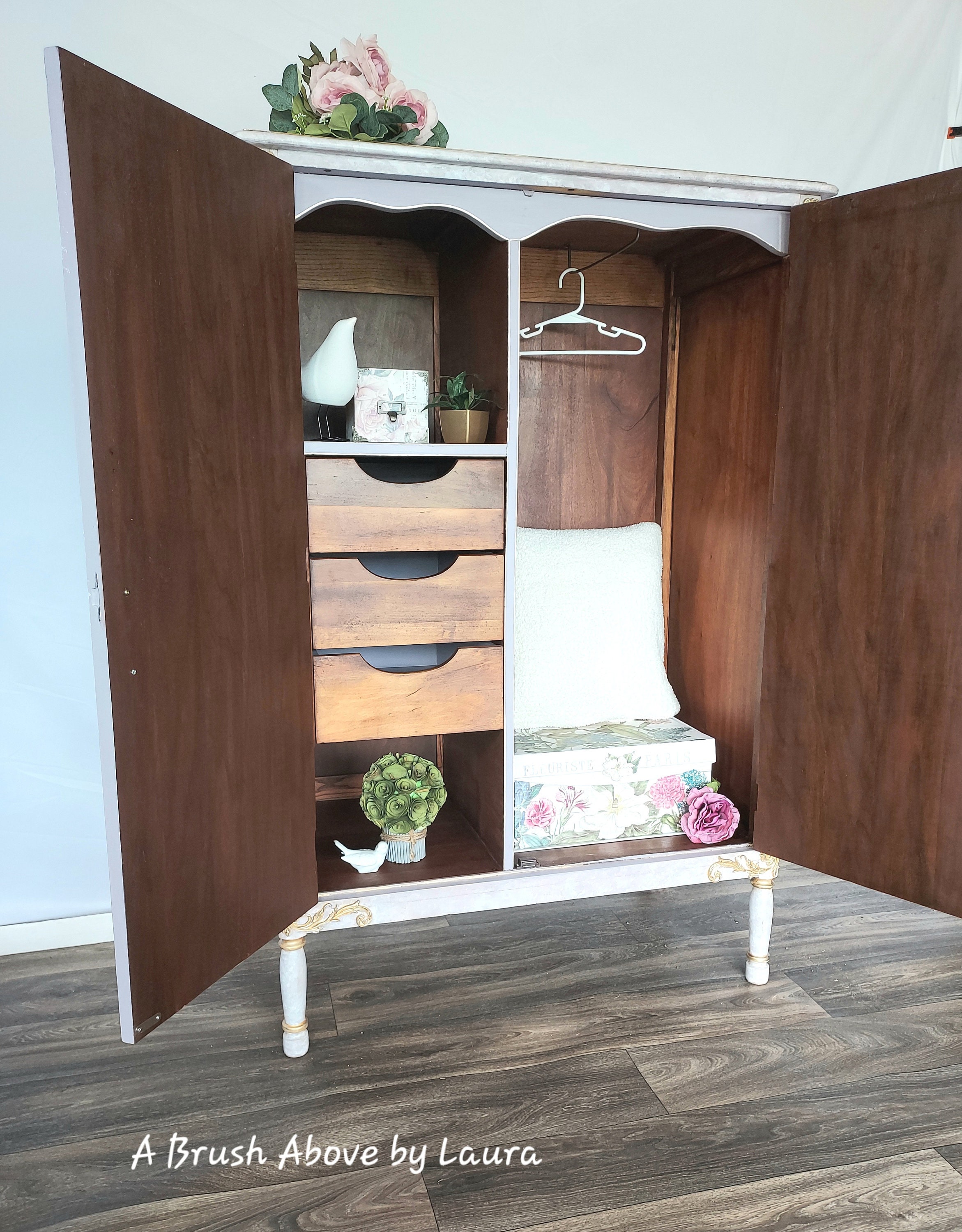 Chifforobe, Wardrobe, Armoire Cabinet Vintage SHIPPING ADDITIONAL - Etsy