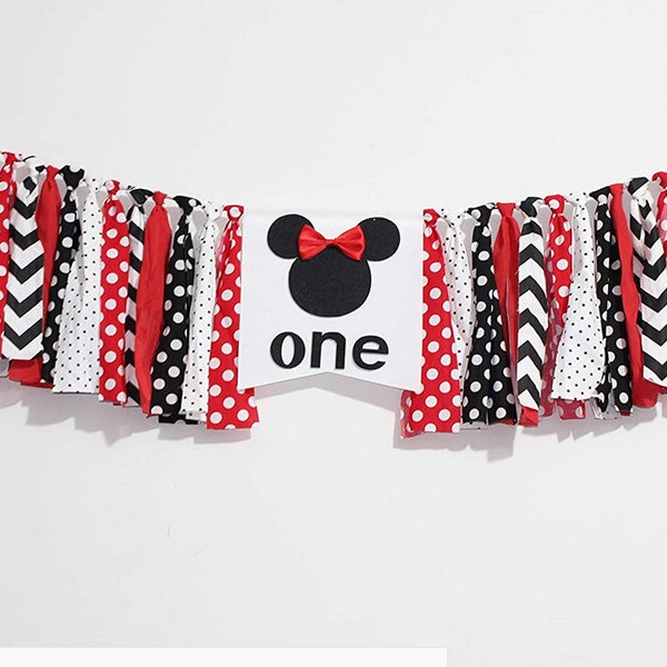 Minnie Mouse Banner - Etsy