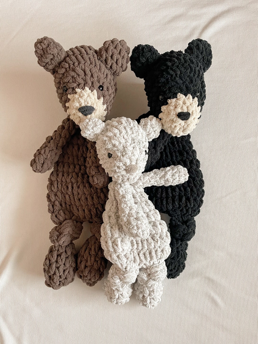 MADE TO ORDER - Crochet Bear Snuggler - Etsy