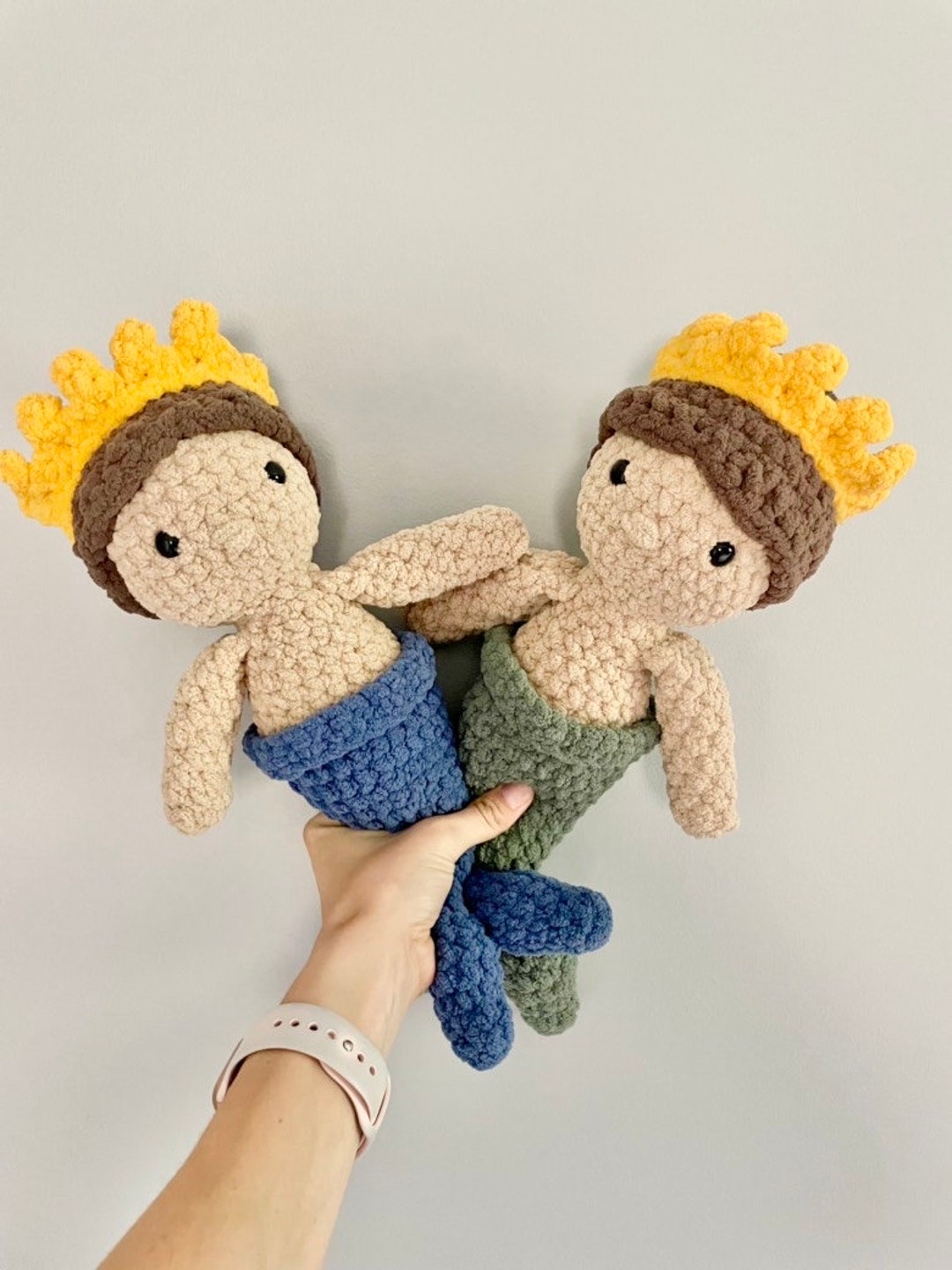 Crochet Mermaid Stuffy - MADE TO ORDER - Etsy