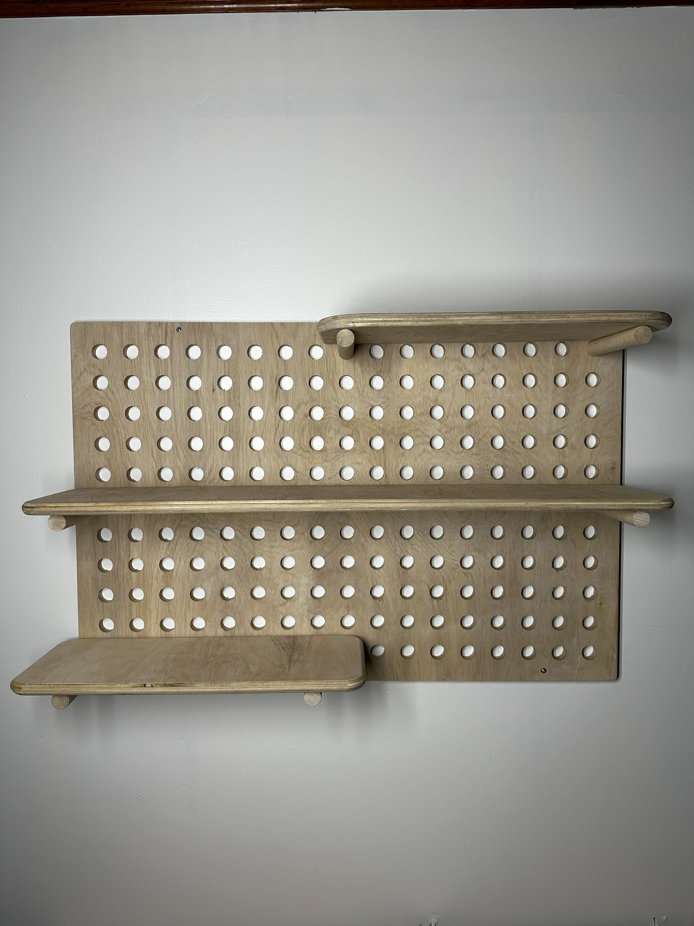 Modular Pegboard Shelf - Etsy