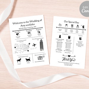 Wedding Day Timeline, Wedding Timeline, Wedding Timeline Template ...