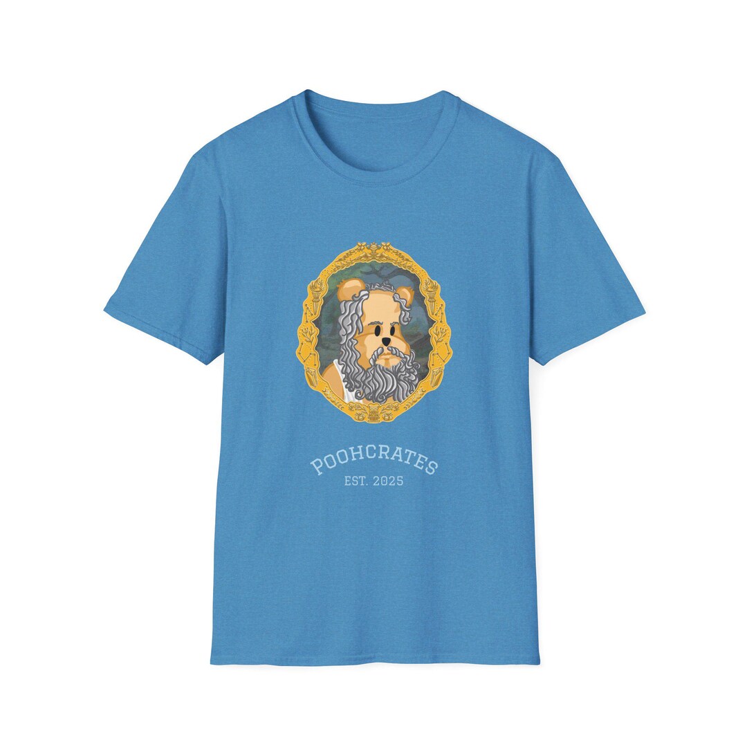 Poohcrates T-shirt: Winnie the Pooh Socrates Literary Mashup - Etsy