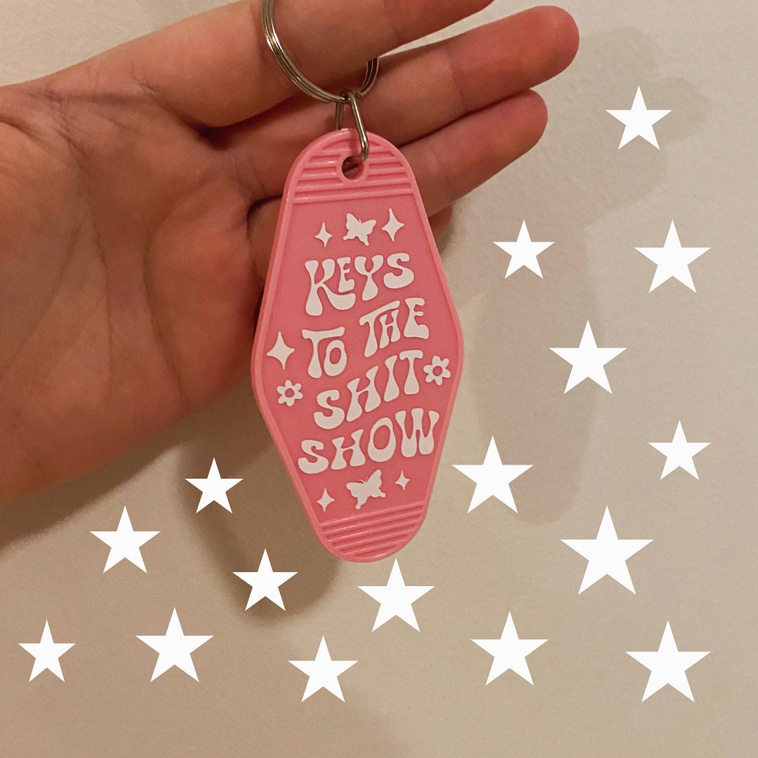 Keys to the Shit Show Keychain - Etsy