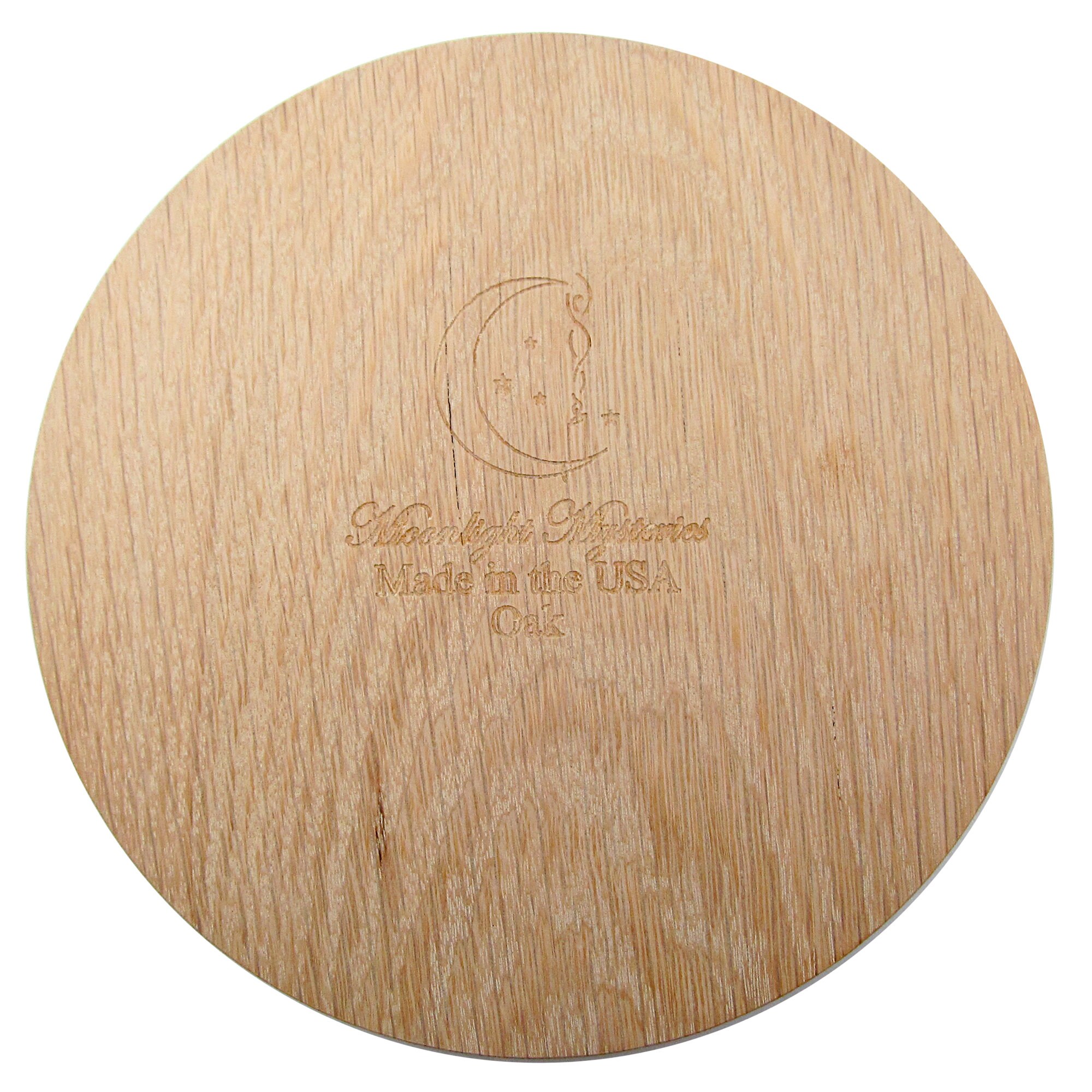 Solid Oak Wood Wiccan Pentacle Paten Altar Tool Pentagram Plate - Etsy