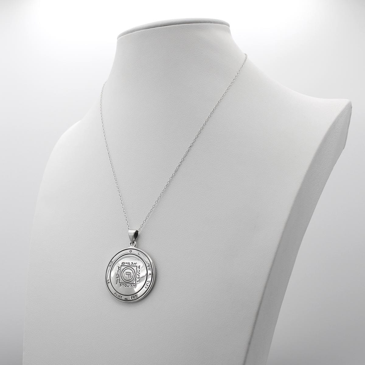 Fifth Pentacle of Venus Pendant Necklace - Sterling Silver Key of ...