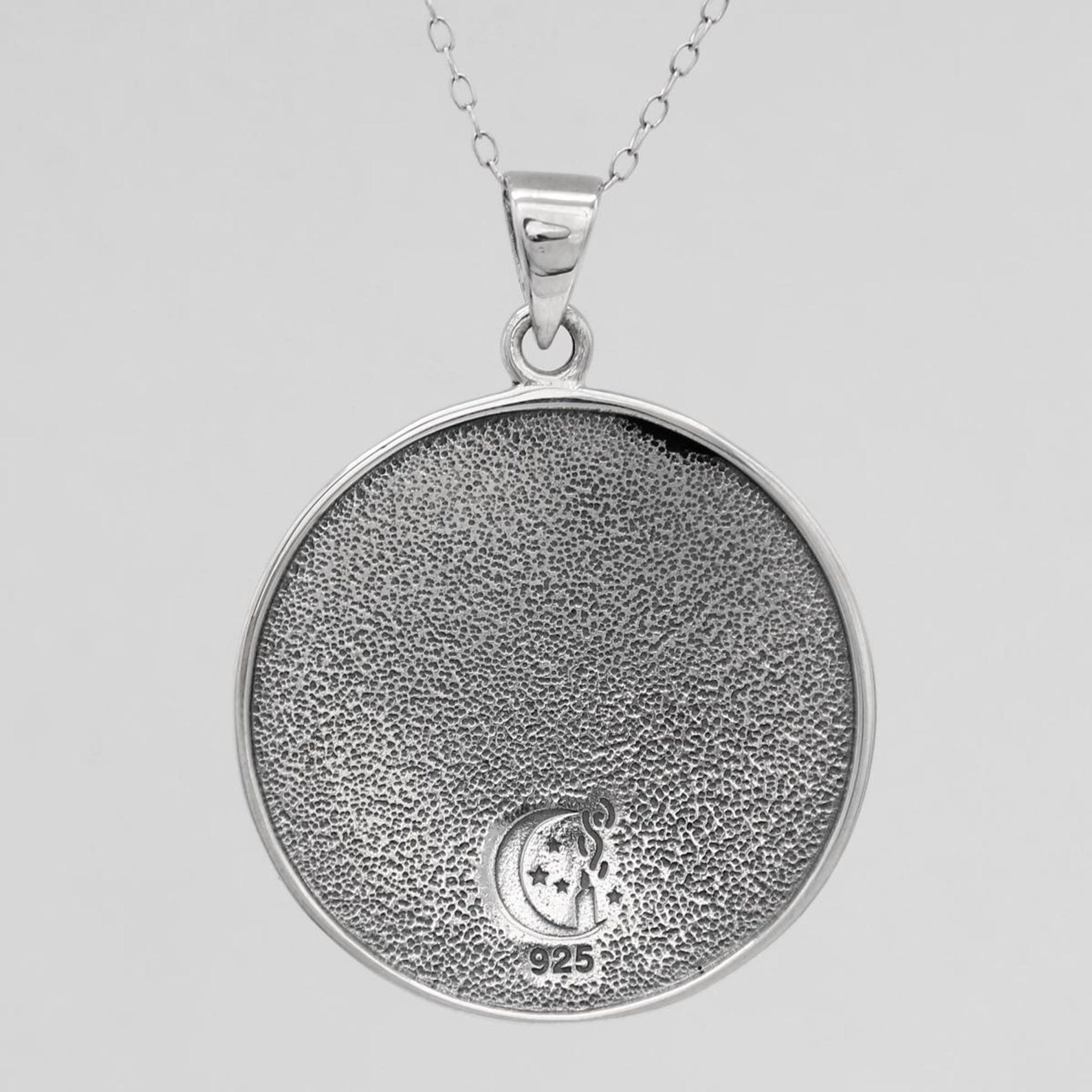 Fifth Pentacle of Venus Pendant Necklace - Sterling Silver Key of ...