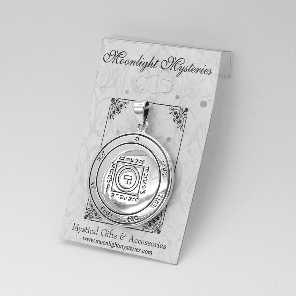 Fifth Pentacle of Venus Pendant Necklace - Sterling Silver Key of ...