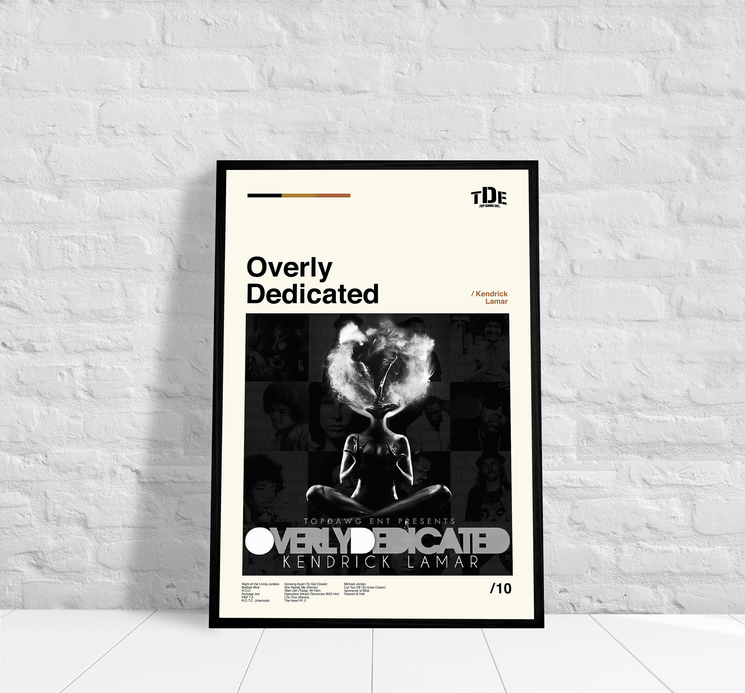 Kendrick Lamar Overly Dedicated Album Cover