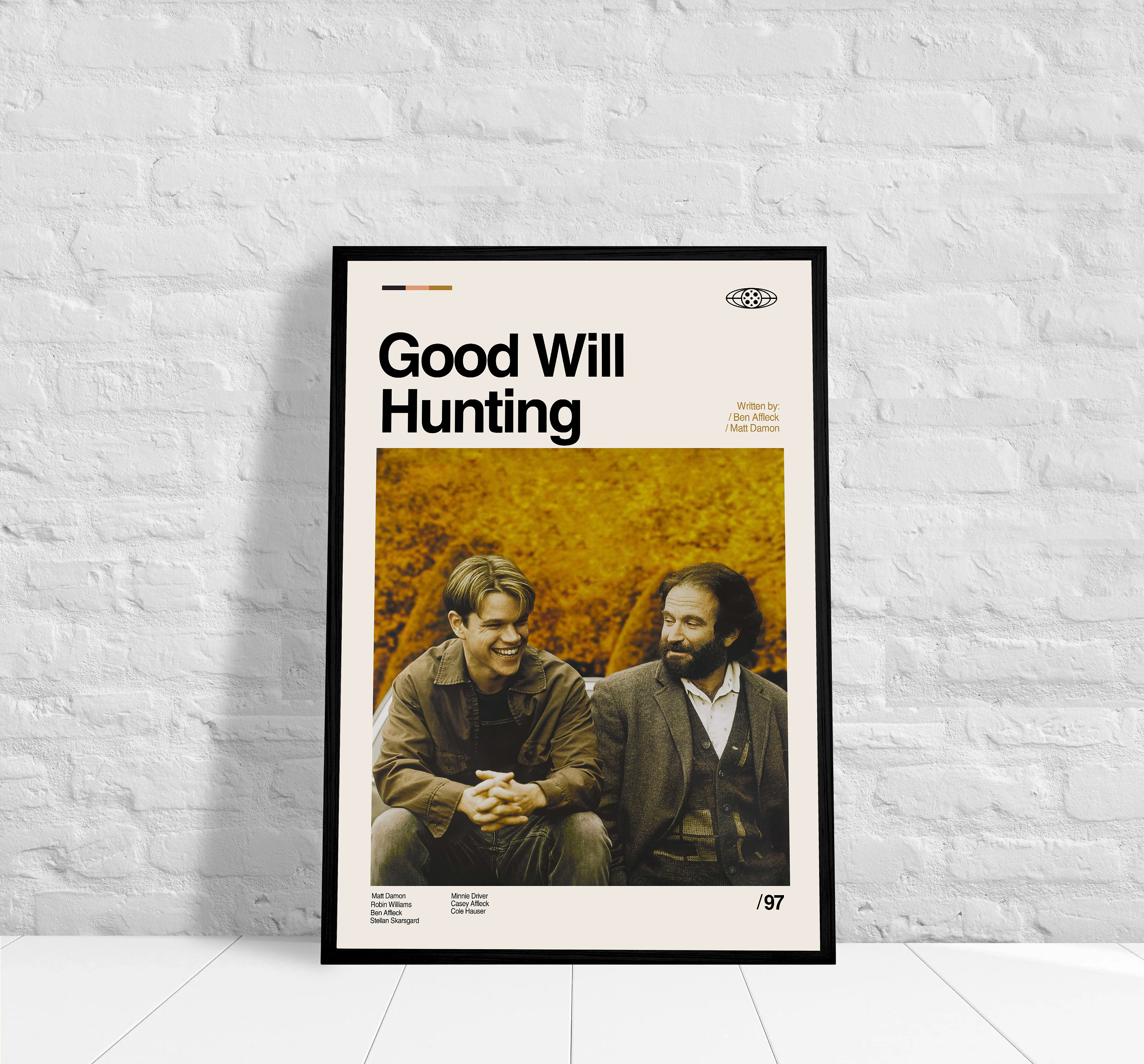 Good Will Hunting Movie Poster, Robin Williams, Movie Poster sold by ...