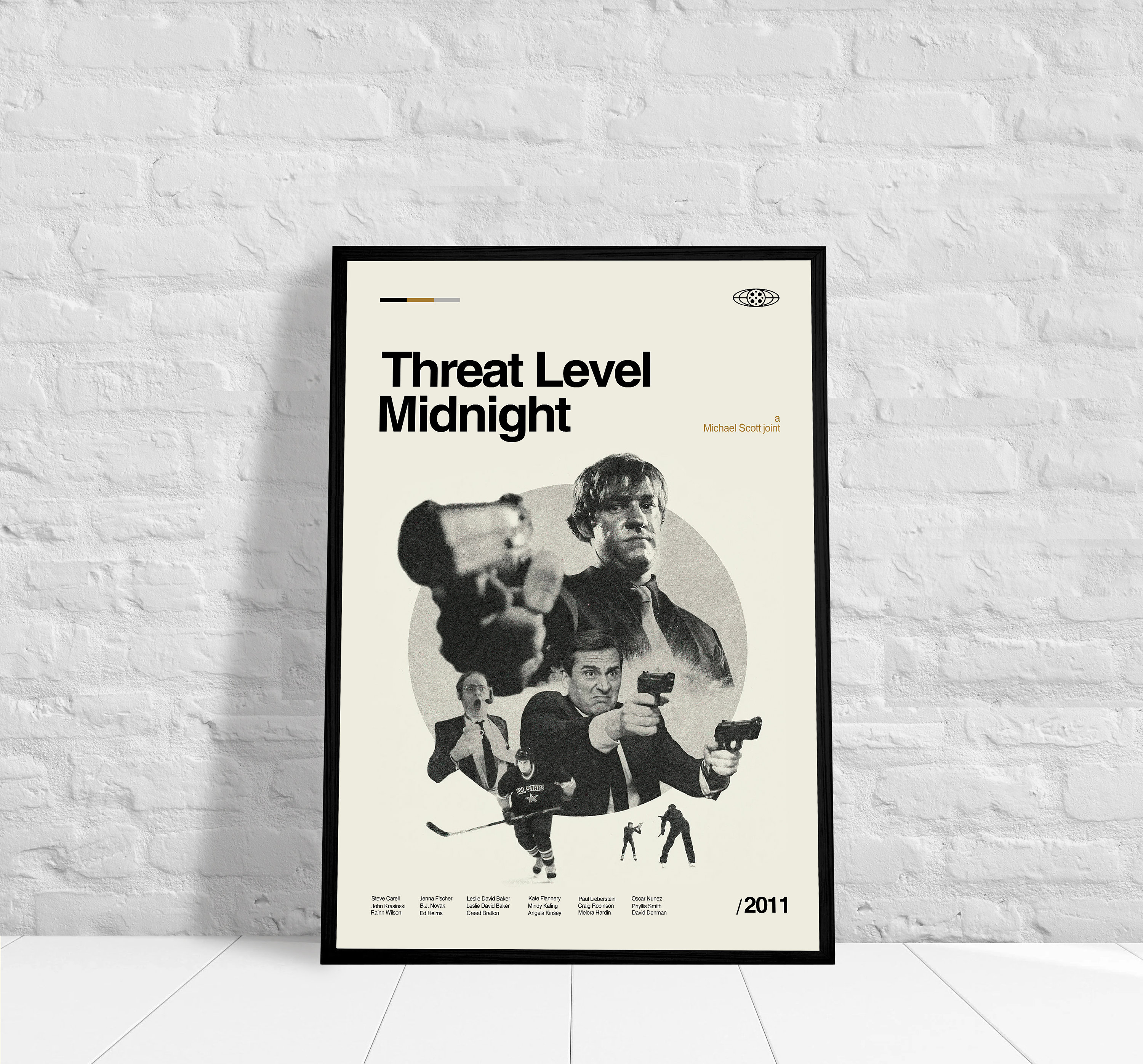 Threat Level Midnight Poster, The Office Poster, Michael Scott Poster ...