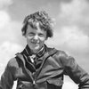 Amelia Earhart Watercolor Art Print Portrait POSTER | Aviation History ...