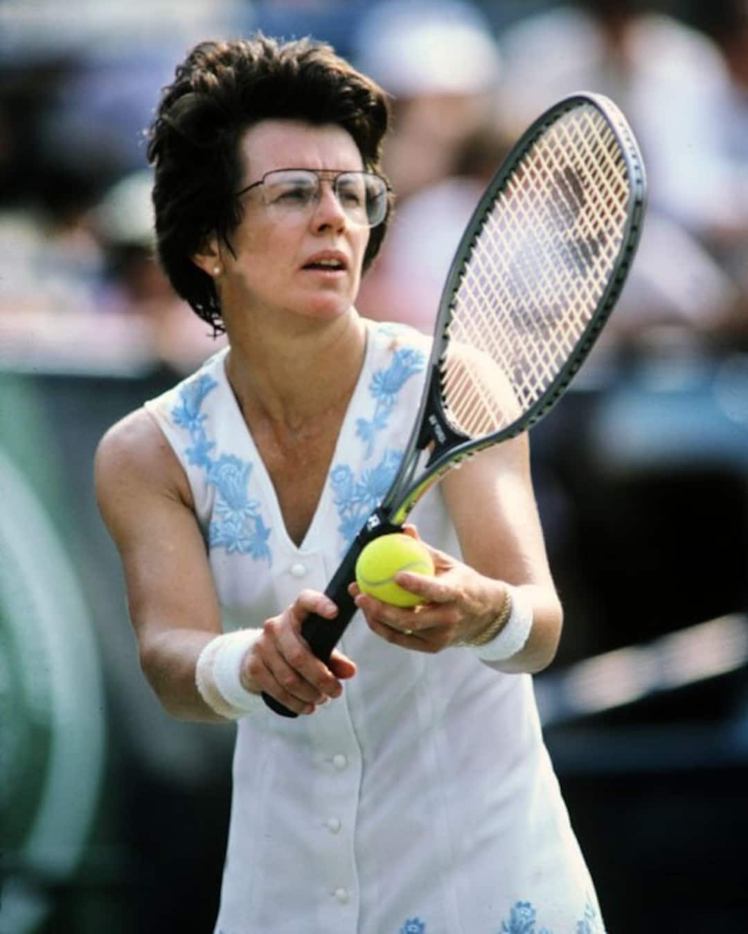 Tennis Legend BILLIE JEAN KING Glossy 8x10 or 11x14 Photo Us Open Print ...