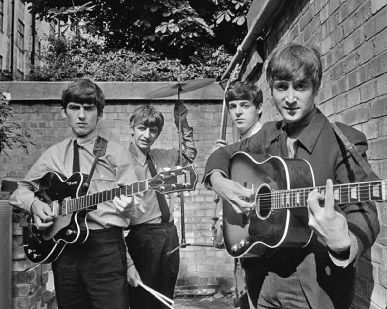 THE BEATLES Glossy 8x10 or 11x14 Photo Famous Rock and Pop - Etsy