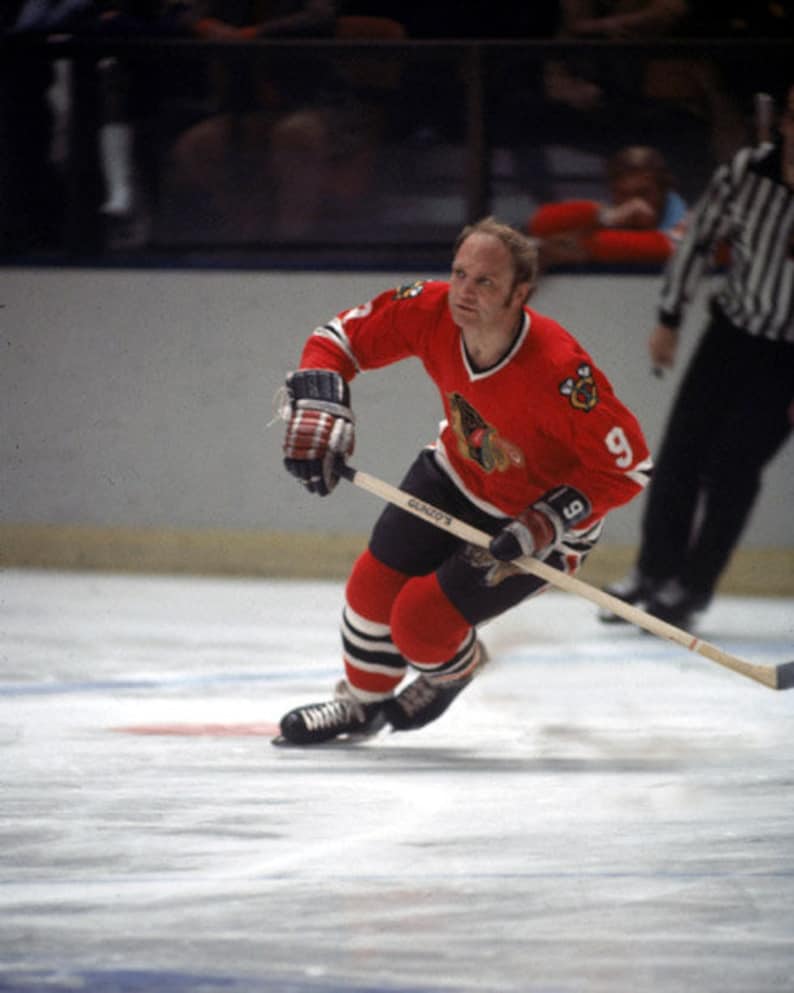 Hall of Famer BOBBY HULL Glossy 8x10 or 11x14 Photo Chicago - Etsy