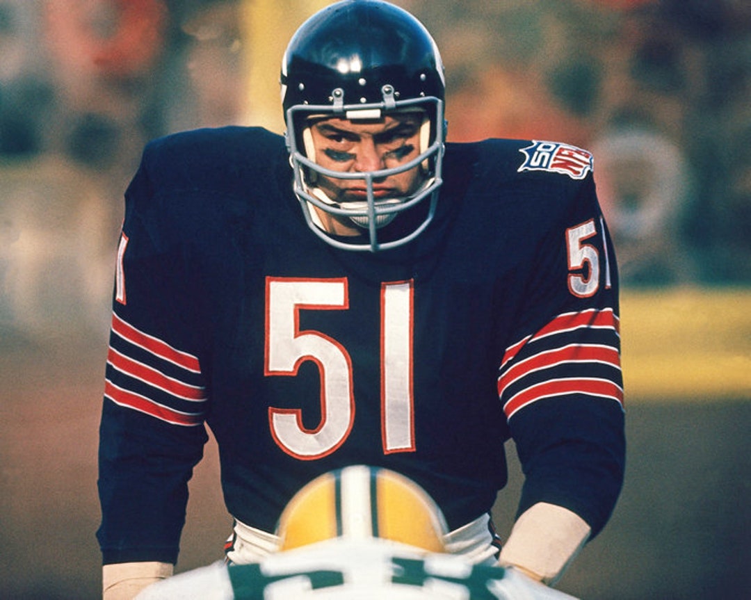 Chicago Bears DICK BUTKUS Glossy 8x10 or 11x14 Photo Print Football ...